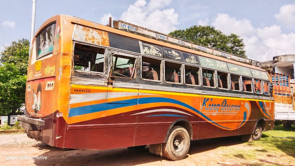Lorry Brushed Bus; Woman Lost Arm
